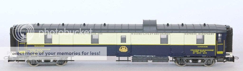 Rivarossi Ho 2493 Ciwl Pullman Baggage Car 1271 Destination Stickers Mint Boxed